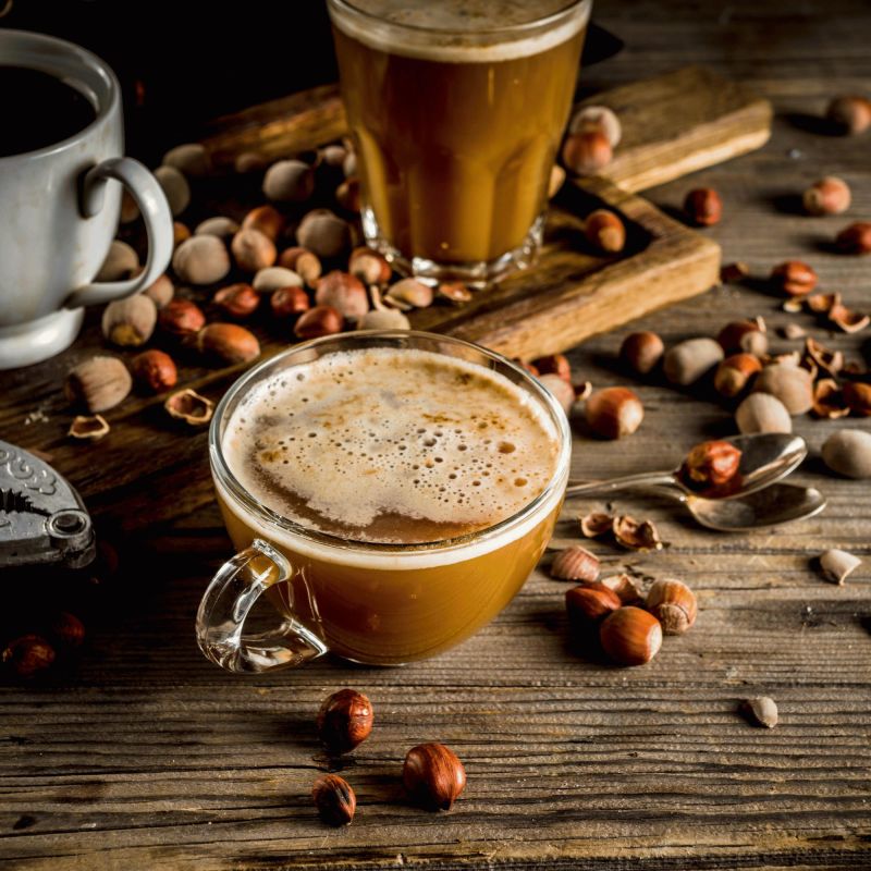 Gourmet-Sirup Haselnuss – Veredeln Sie Ihre Getränke und Desserts